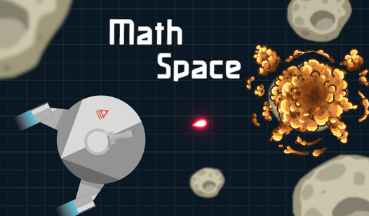 Math Space - гуляць анлайн бясплатна на сэрвісе Яндекс Игры