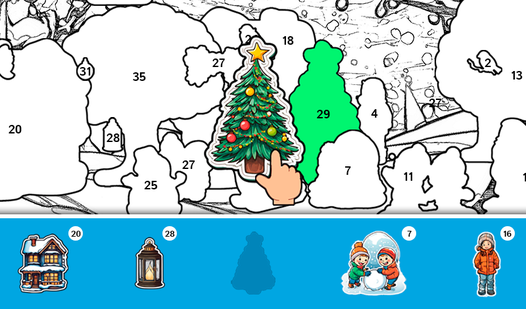 Sticker Book Puzzle: Color By Number (by Bulat Gaineev): Play Online ...