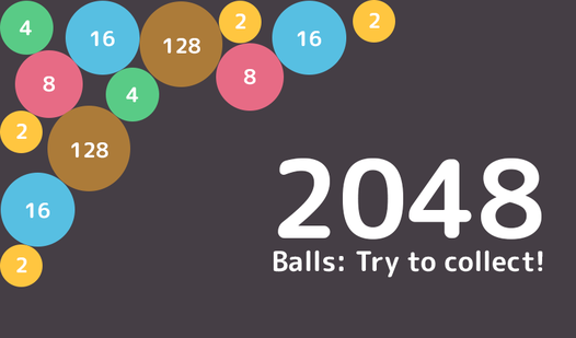 2048 Balls: Try to collect! (by LongStar) - play online for free on Yandex Games