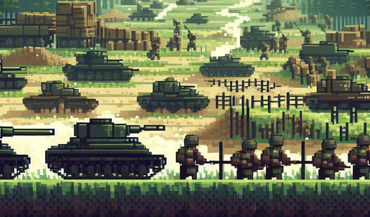 Trench War (by Bitnick) - play online for free on Yandex Games