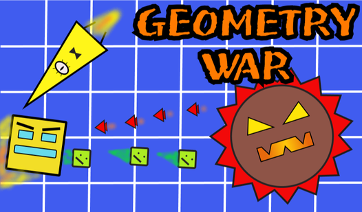 Geometry War (โดย Grozamir):เล่นออนไลน์ฟรีบน Playhop
