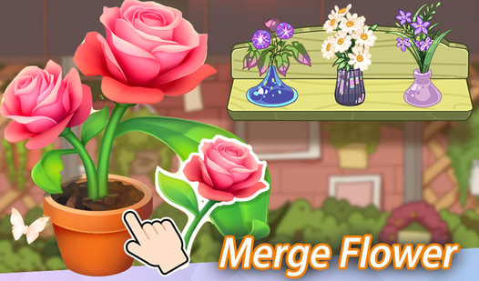 Merge Flower (by CocosGame) - play online for free on Yandex Games