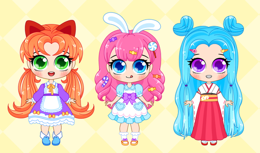 Chibi Maker - Anime Dolls for Little Kids 2-5 (by WebGames) - play ...