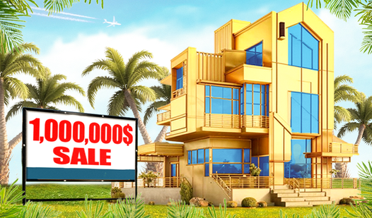 House for 1$ VS 1,000,000$ (di DAVSTRIL GAMES STUDIO): gioca online ...