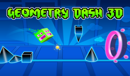 Geometry Dash 3D (by GeeKid - shkola programmirovanija) - play online ...
