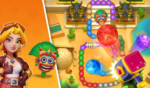 Marble Shoot Blast (by Music Game) - play online for free on Yandex Games