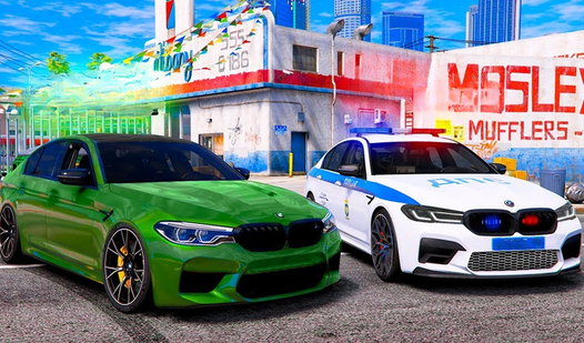 BMW. Drift in city (by Narvik) - play online for free on Yandex Games