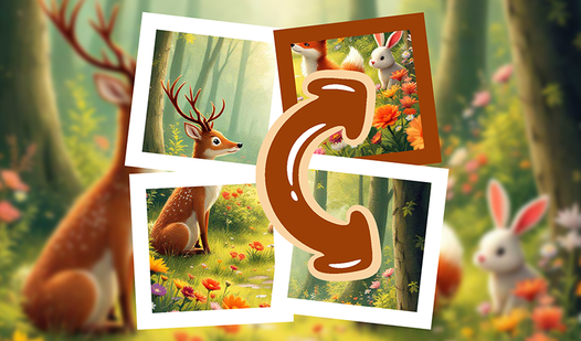 Mix Puzzle: Animals （由 Thunder Games Show)-网上免费玩 Yandex Games