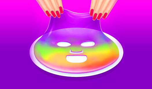 DIY Makeover: ASMR Mask 3D (by Iwense) - play online for free on Yandex Games