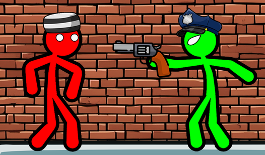 Красный Стик: Побег из тюрьмы (ад Stickmen_games) - гуляць анлайн ...