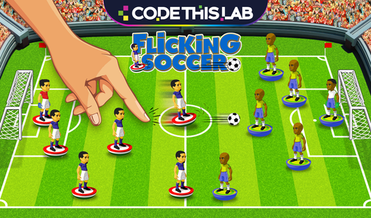 Flicking Soccer (by CodeThisLab): Play Online For Free On Playhop