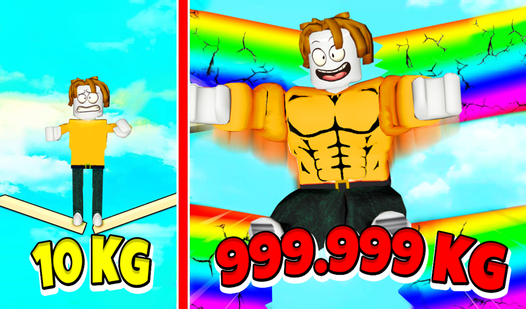 Robbie +1 KG Per Second (by MZGames) - play online for free on Yandex Games