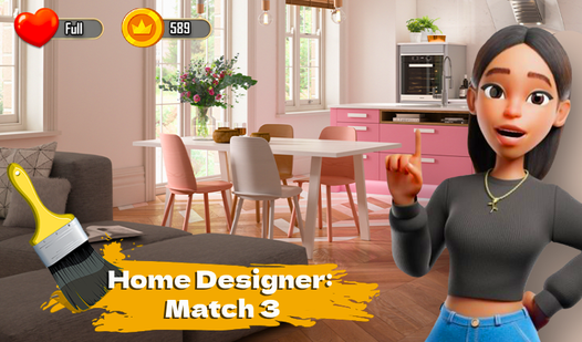 Home Designer: Match 3 (by LASTeamGames): Play Online For Free On Playhop