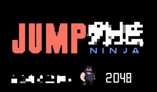 Jump Ninja 2048 （由 ScufDeveloper):网上免费玩 Playhop