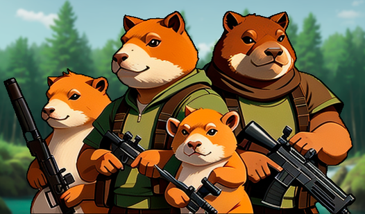 Капибары с пушками 2. Игра на двоих (ад Заметки studios) - гуляць ...