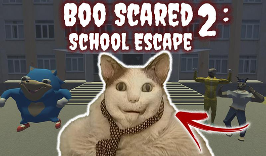 Boo Scared 2: School Escape （由 Superec Games)-网上免费玩 Yandex Games