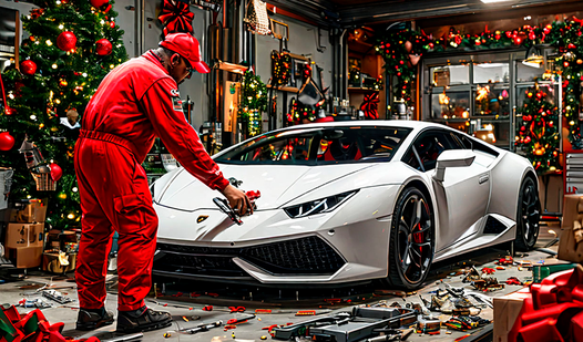 Build your Lambo: New Year (by HomeGAMESTUDIO) - play online for free ...