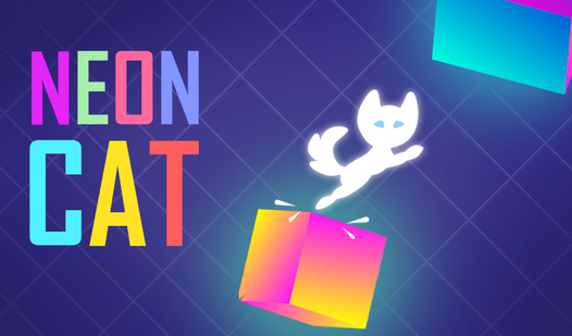 Neon Cat (от ExByte Games) - играть онлайн бесплатно на сервисе Яндекс Игры