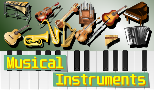 Musical instruments (by iskandDev) - play online for free on Yandex Games
