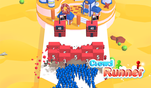 Crowd Runner (by Linder): Play Online For Free On Playhop