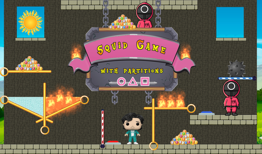 Squid game with partitions | Game Gratis KibrisPDR