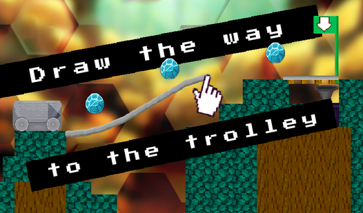 Draw the way to the trolley | Game Gratis KibrisPDR