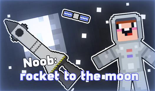 Noob: Rocket to the moon (by LabLab) - play online for free on Yandex Games