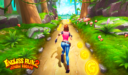 Endless Run Jungle Escape 2 (booobaʼdan) – Яндекс Игры xizmatida bepul onlayn oʻynash