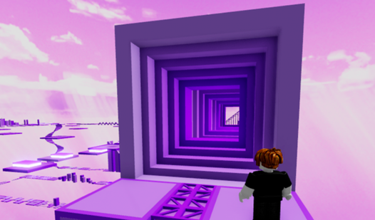 Розовый Обби Паркур (ад Ocean Dev) - гуляць анлайн бясплатна на сэрвісе ...