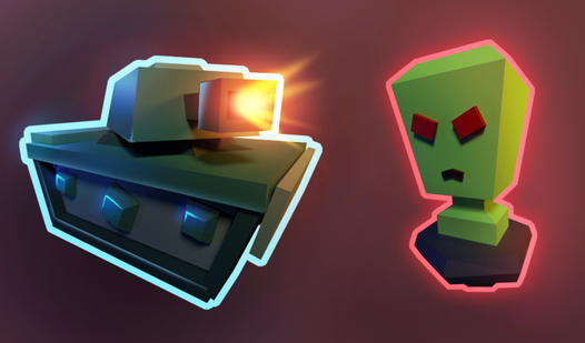 Tanks vs Aliens - Grimace Shake attacks | Game Gratis KibrisPDR