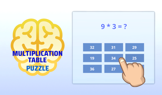Multiplication table Puzzle (by PuzzleCrush) - play online for free on ...