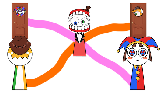 Sprunki Digital Circus Draw the Path (by Ginger) - play online for free ...