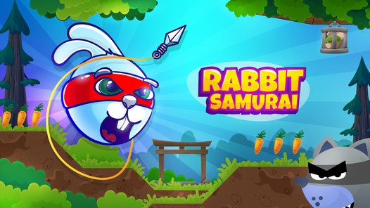 Rabbit Samurai - Ninja ball games (by Максим Елисеенко): Play Online ...