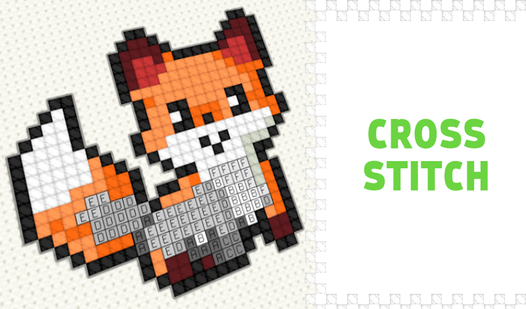 Cross stitch: knitting (by CodersElectronics): Play Online For Free On ...