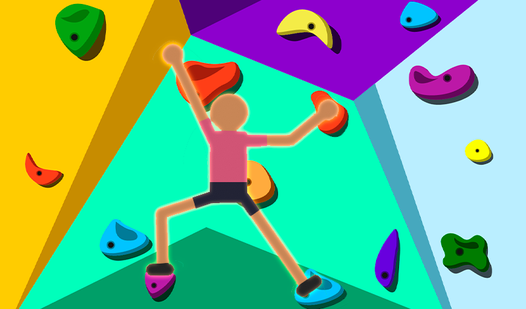 Stickman Rock climber (by Just A Studio): Play Online For Free On Playhop