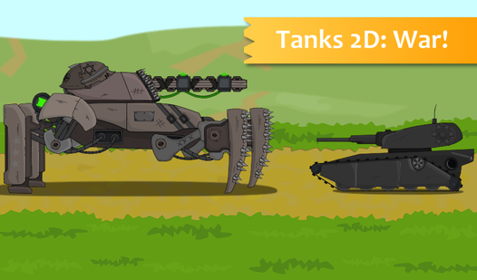 Tanks 2D: War! (przez MirraGames): Graj Online Za Darmo Na Playhop