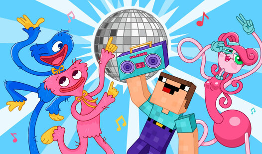 Push the dancing monsters!3D | Game Gratis KibrisPDR