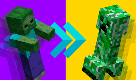 Minecraft monster improvement! | Game Gratis KibrisPDR