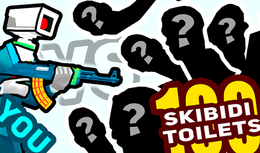You vs 100 Skibidi Toilets (by GoGoMan) - play online for free on ...