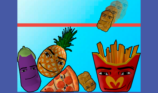 Combine food. Omega nuggets: Playhop xidmətində pulsuz onlayn oyna