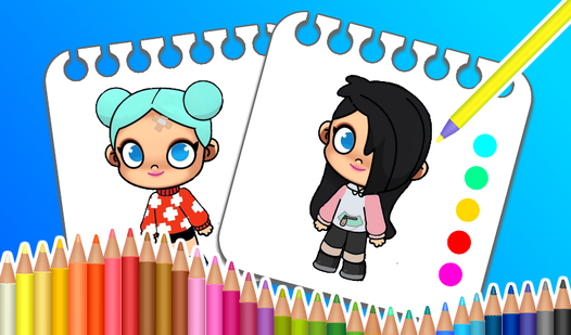 Avatar World: ACMP coloring book (by Farenlait) - play online for free ...