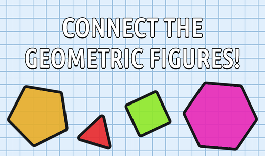 Connect the geometric figures!: Graj Online Za Darmo Na Playhop