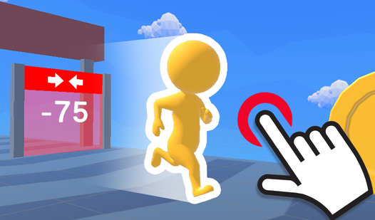 The yellow running man （由 ZenlGames):网上免费玩 Playhop