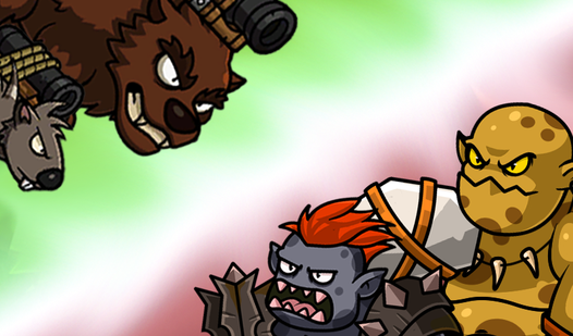 Animals vs Orcs （由 MaxStep):网上免费玩 Playhop