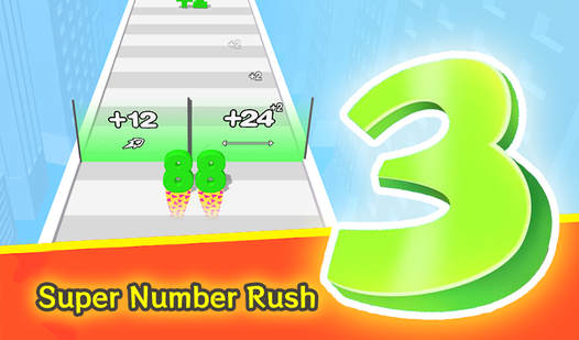 Super Number Rush: Juega Gratis Online en Playhop
