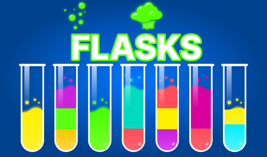 Flasks (by V trende) - play online for free on Yandex Games