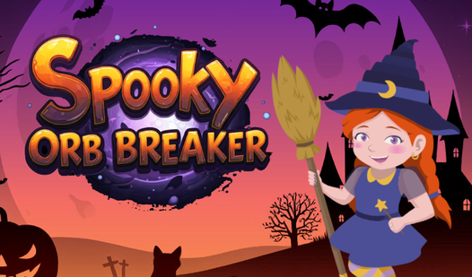Spooky Orb Breaker (ад skgameapps) - гуляць анлайн бясплатна на сэрвісе Яндекс Игры