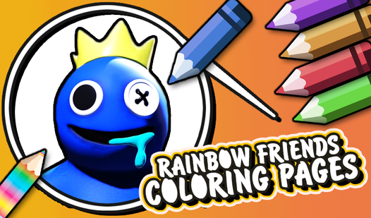 Rainbow Friends Coloring | Game Gratis KibrisPDR