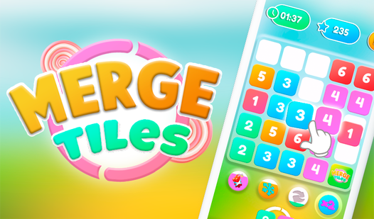 Merge Tiles | Game Gratis KibrisPDR