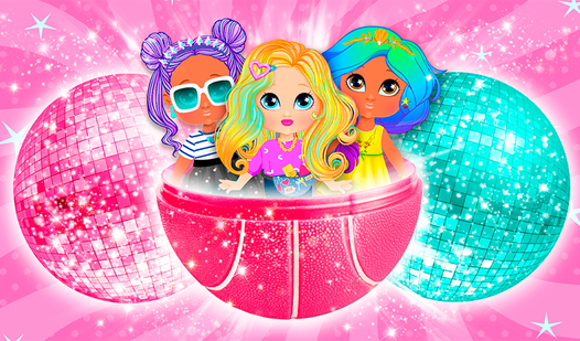 Куколка Сюрприз: Открой шар (ад Girls Games Puzzles) - гуляць анлайн ...